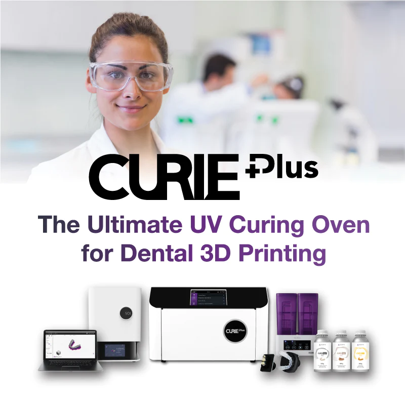CURIE Plus - The Ultimate Biocompatible UV Curing Oven