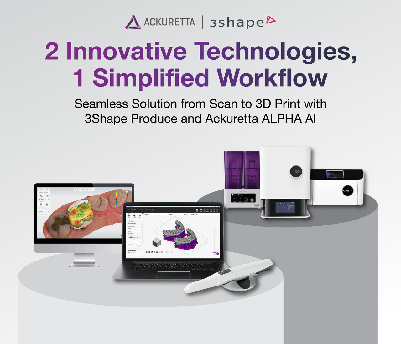 3Shape & ALPHA AI, 2 Innovative Technologies, 1 Simplified Workflow