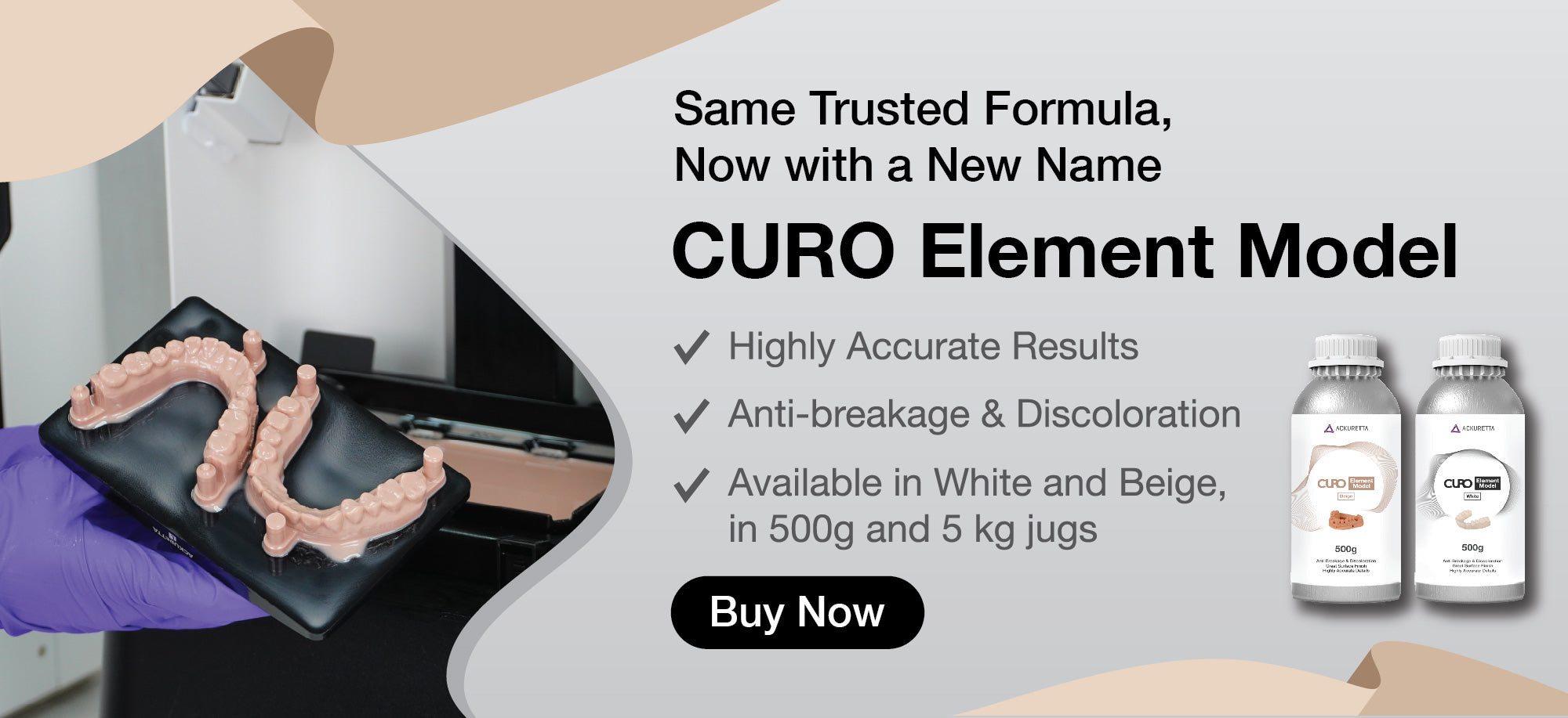 Ackuretta | Same-day Dental 3D Printing Solutions